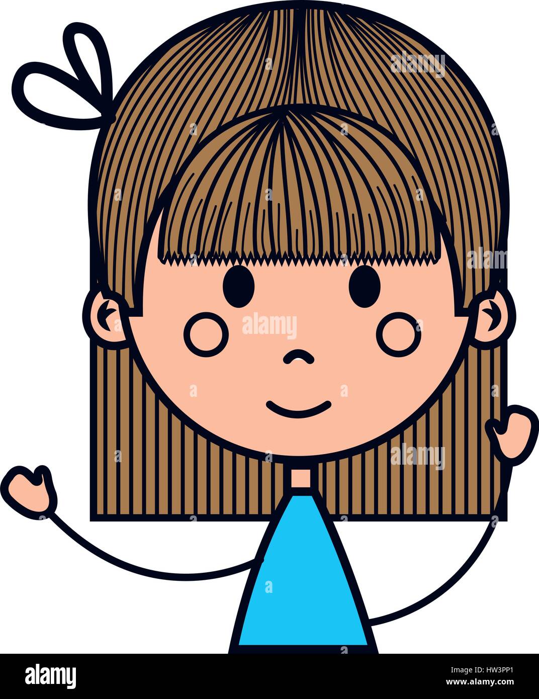 girl cartoon icon Stock Vector Image & Art - Alamy