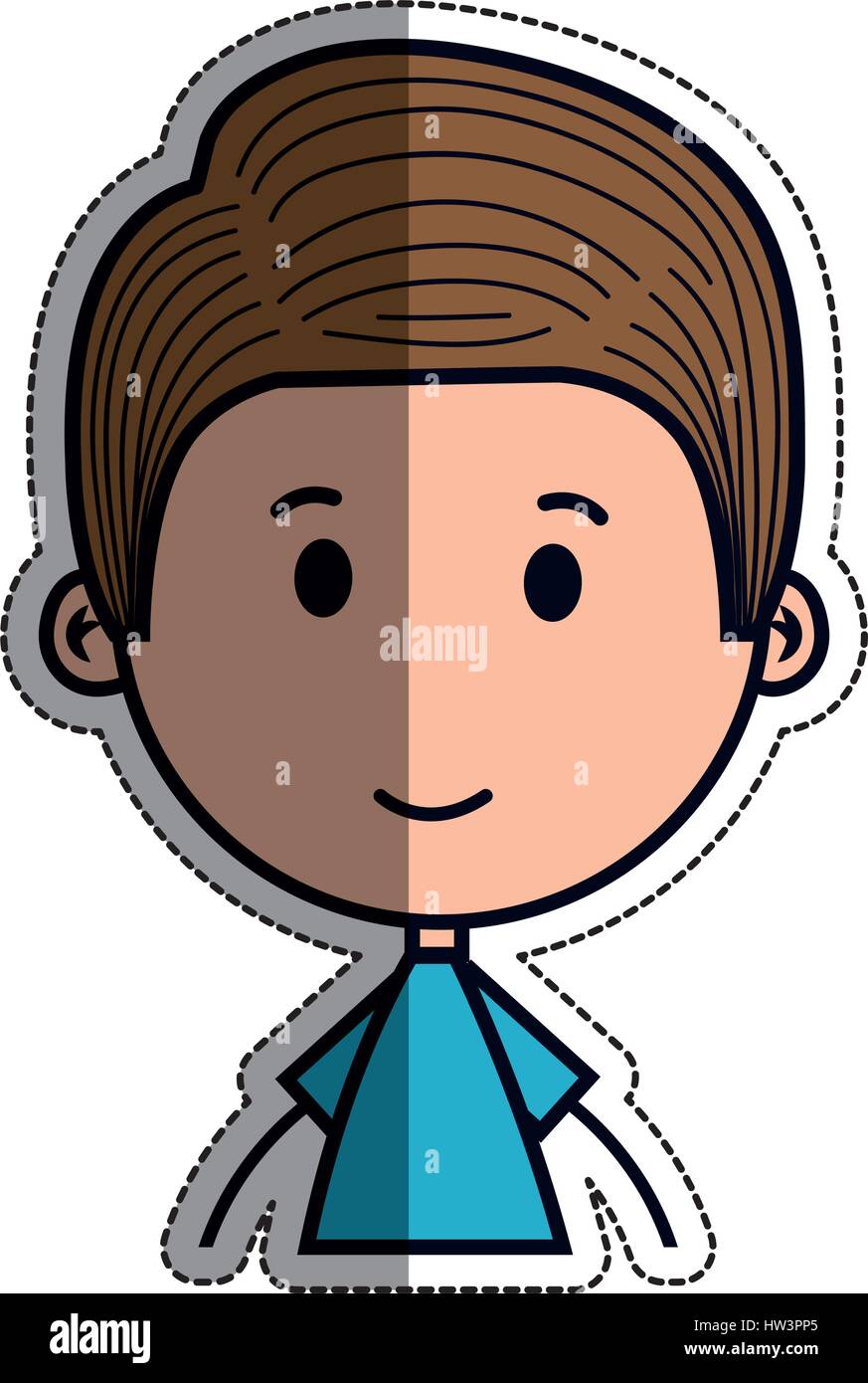 boy cartoon icon Stock Vector Image & Art - Alamy