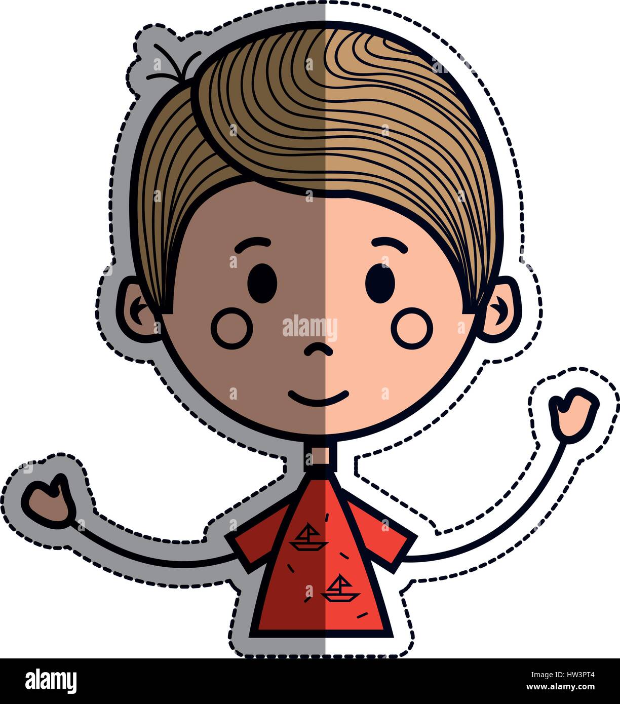 boy cartoon icon Stock Vector Image & Art - Alamy