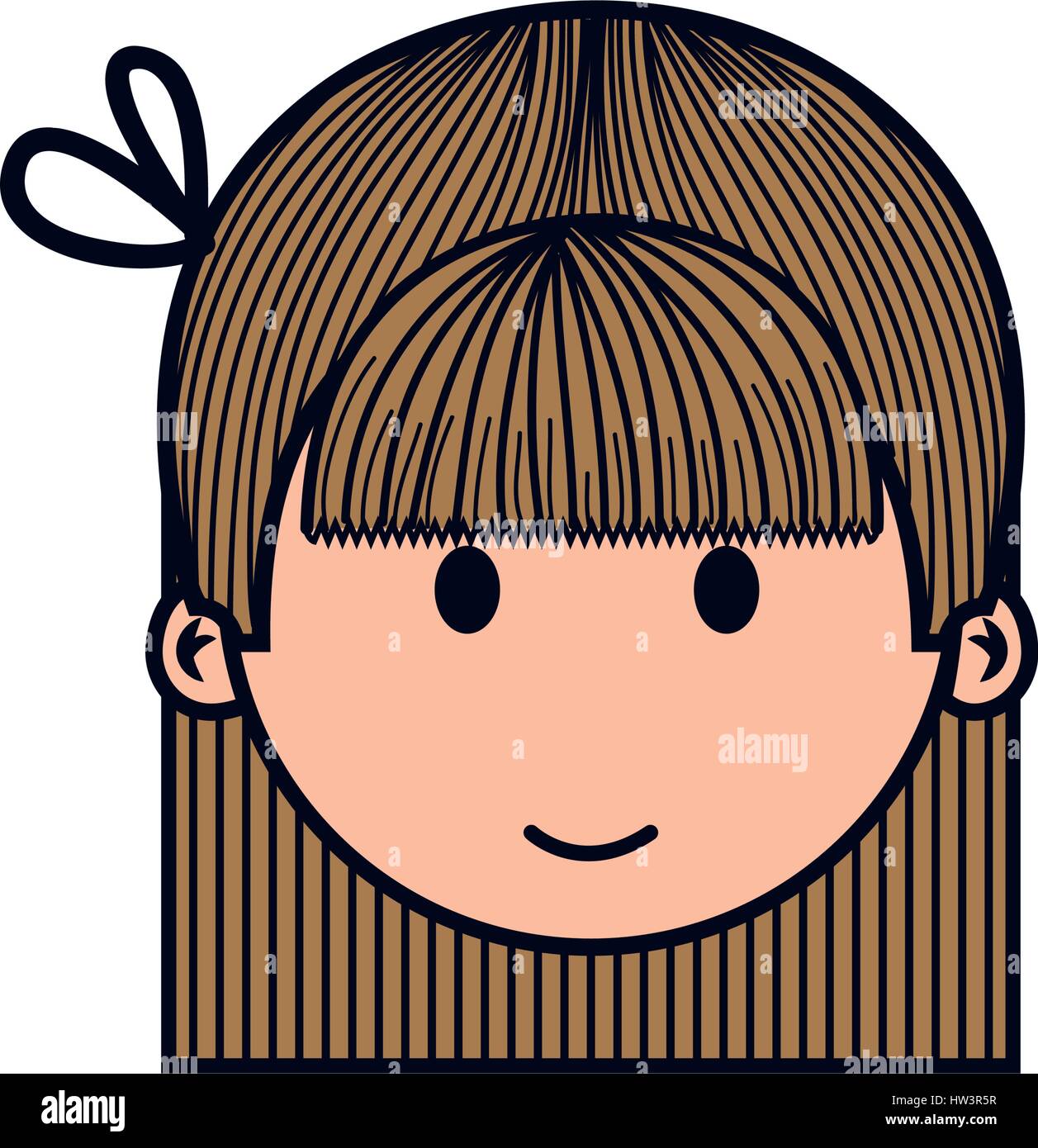 girl cartoon icon Stock Vector Image & Art - Alamy
