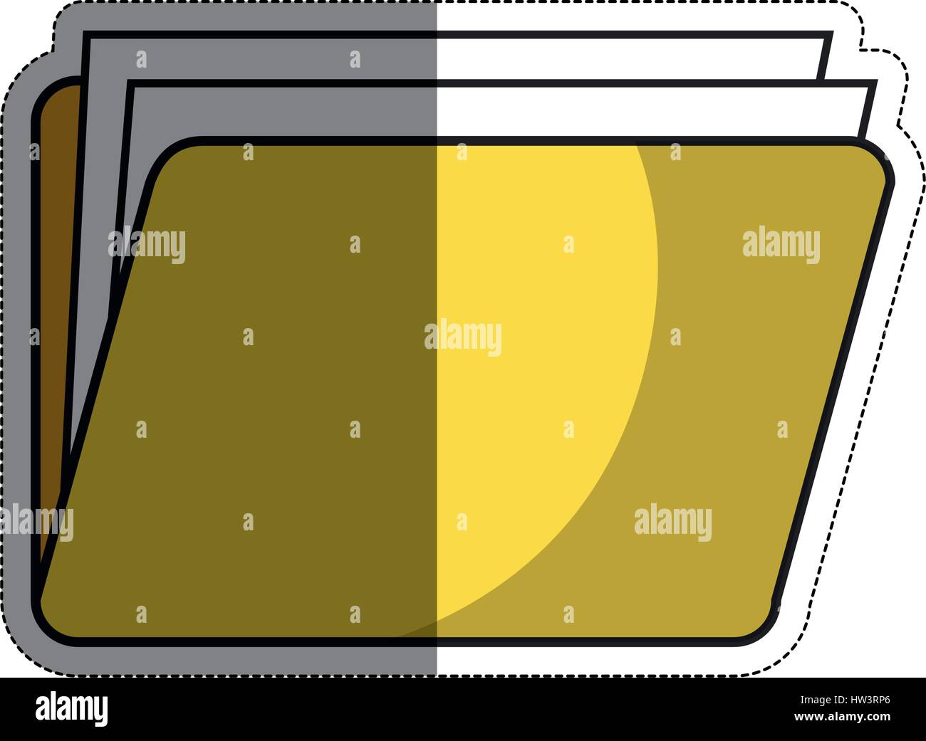 documents folder icon Stock Vector Image & Art - Alamy