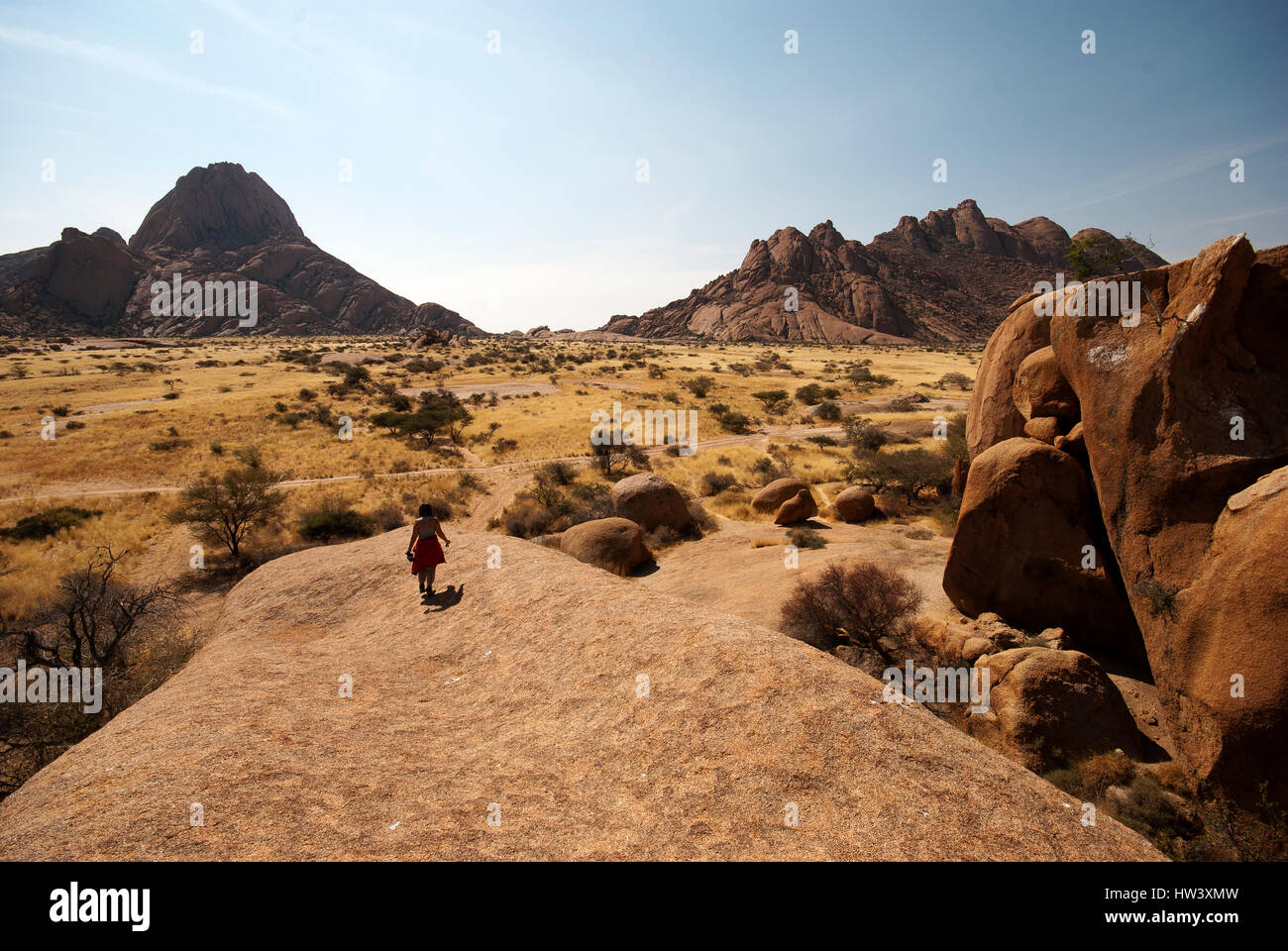 Spitzkoppe Nature Reserve, Namibia Stock Photo - Alamy