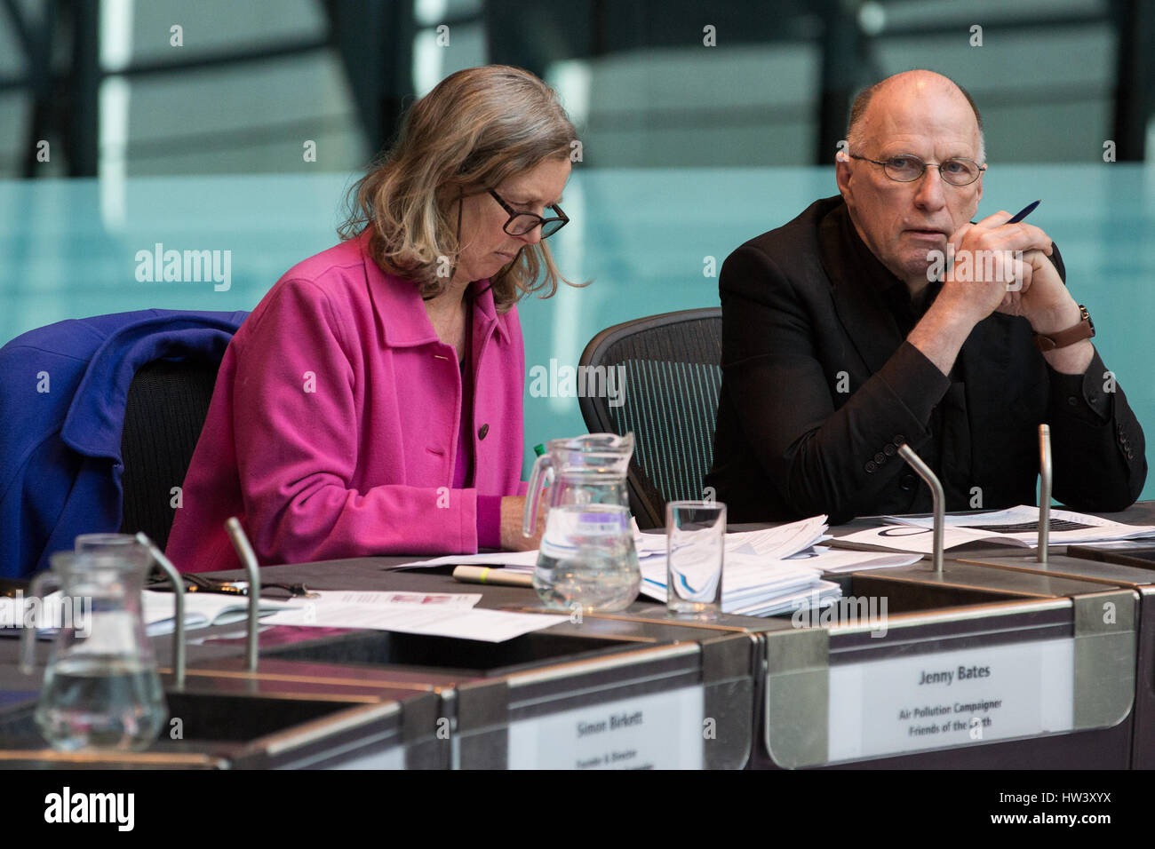 London, UK. 16th March, 2017. Jenny Bates, London Campaigner at Friends ...
