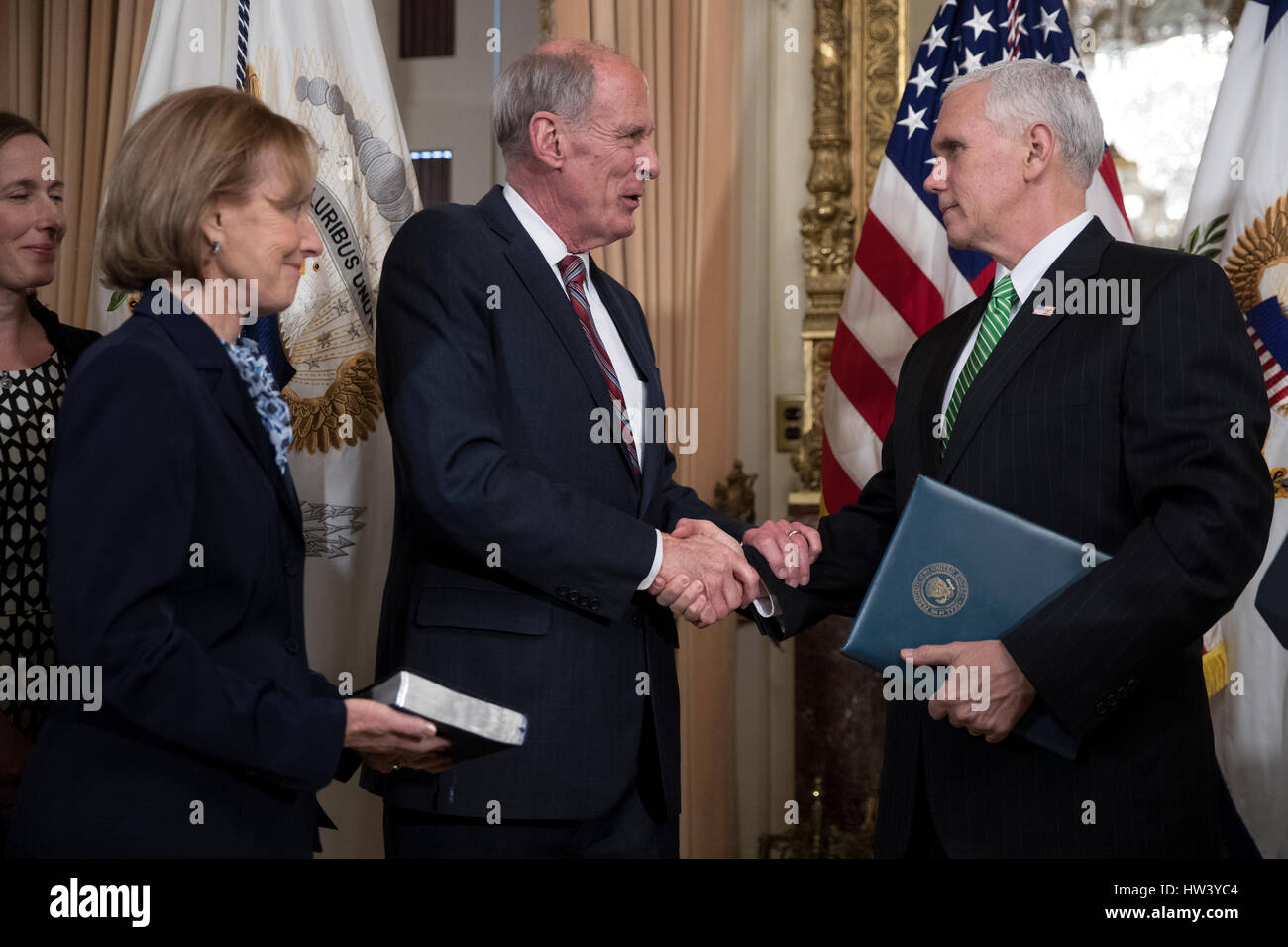 Washington, USA. 16th Mar, 2017. United States Vice President Mike ...