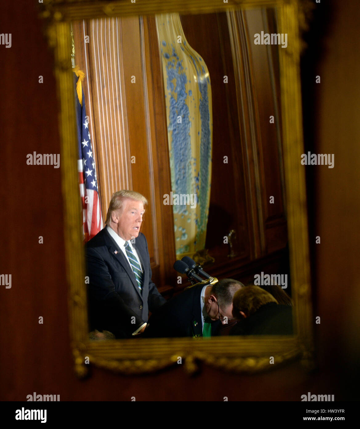 Washington, DC. 16th Mar, 2017. United States President Donald J. Trump ...