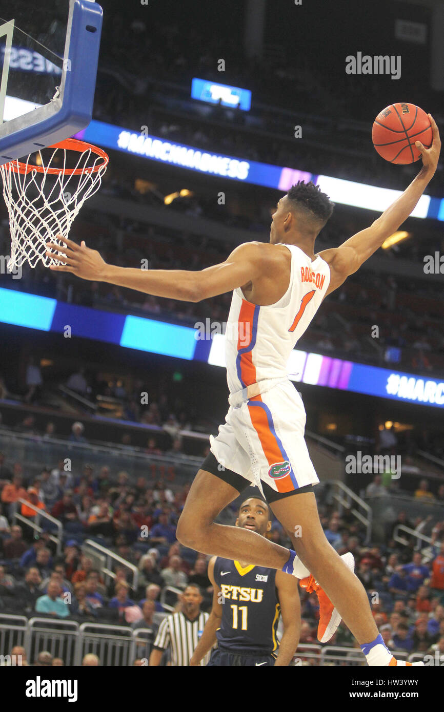 Florida gators forward devin robinson 1 hi-res stock photography and ...