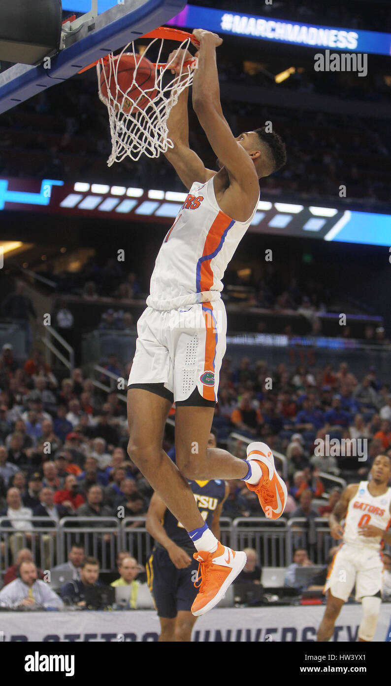 Florida gators forward devin robinson 1 hi-res stock photography and ...