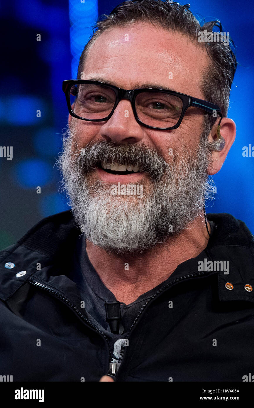 Actors of (The Walking Dead) Jeffrey Dean Morgan during the television ...