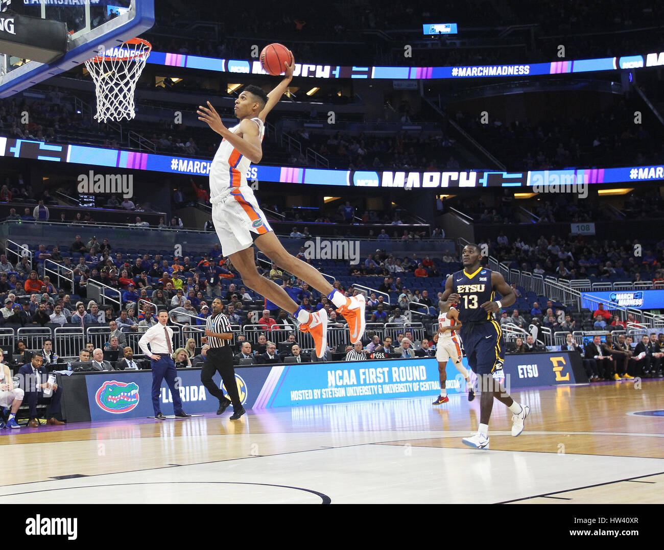Florida gators forward devin robinson 1 hi-res stock photography and ...