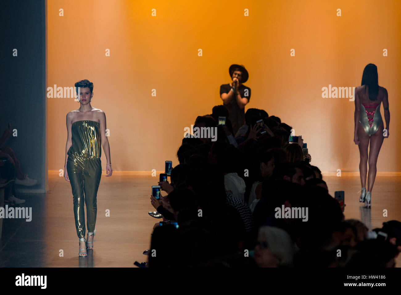 Sao Paulo, Sao Paulo, Brazil. 16th Mar, 2017. Amir Slama fashion show ...