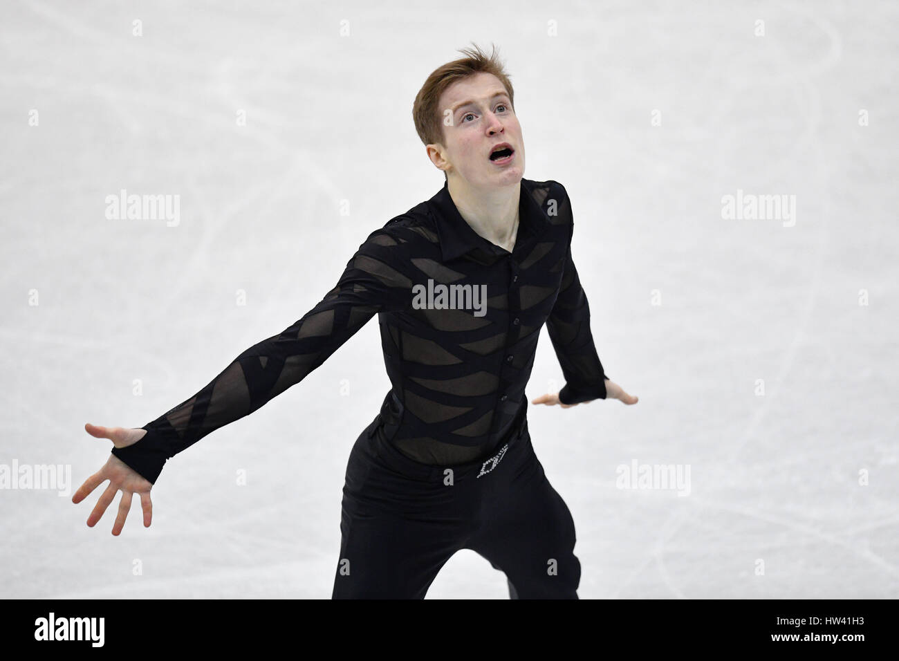 Taipei, Taiwan. 16th Mar, 2017. Alexander Samarin (RUS) Figure Skating ...