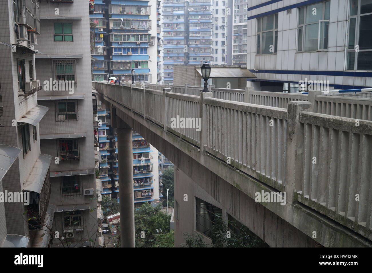 Chongqin, Chongqin, China. 16th Mar, 2017. A weird overpass in ...