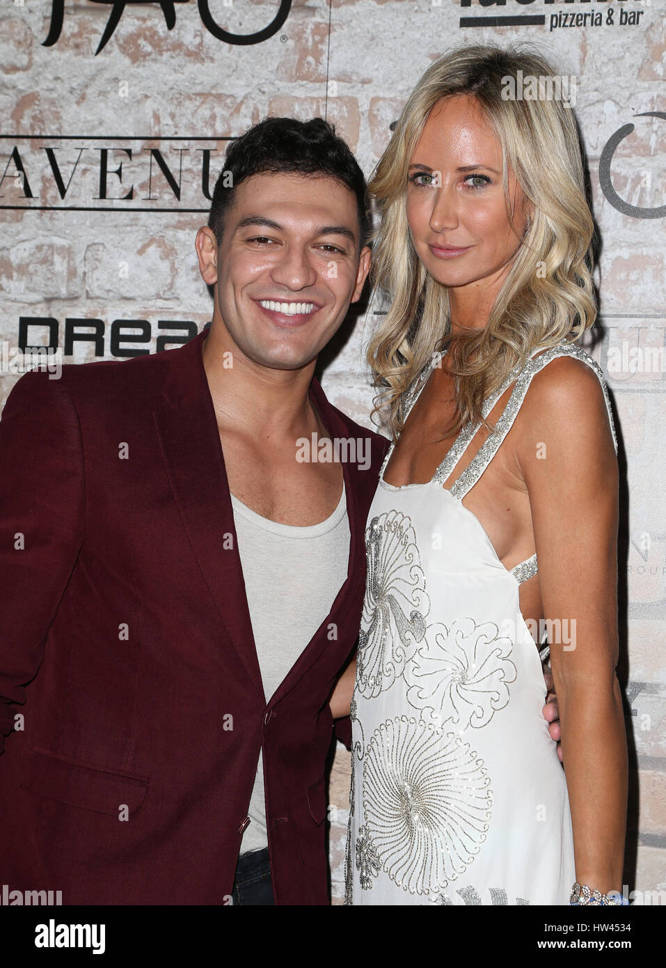 HOLLYWOOD, CA - March 16: Victoria Hervey, Alexander Wraith, At TAO ...