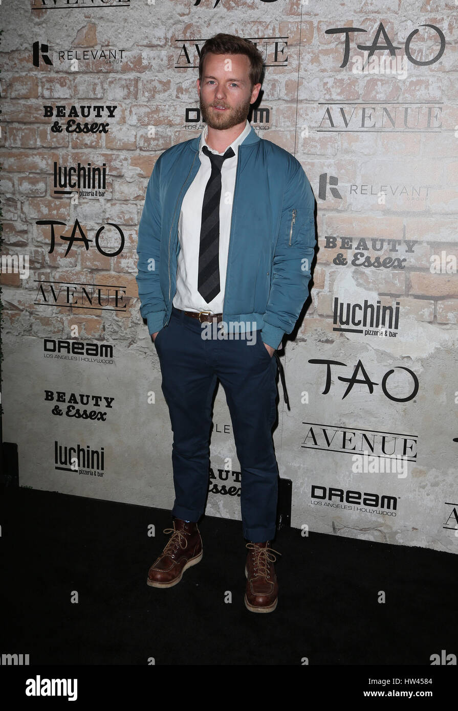 Hollywood, Ca. 16th Mar, 2017. Christopher Masterson, At TAO, Beauty ...