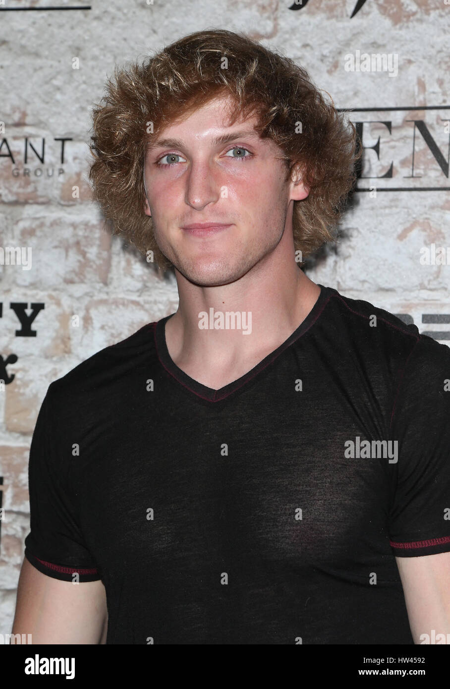 Hollywood, Ca. 16th Mar, 2017. Logan Paul, At TAO, Beauty & Essex ...