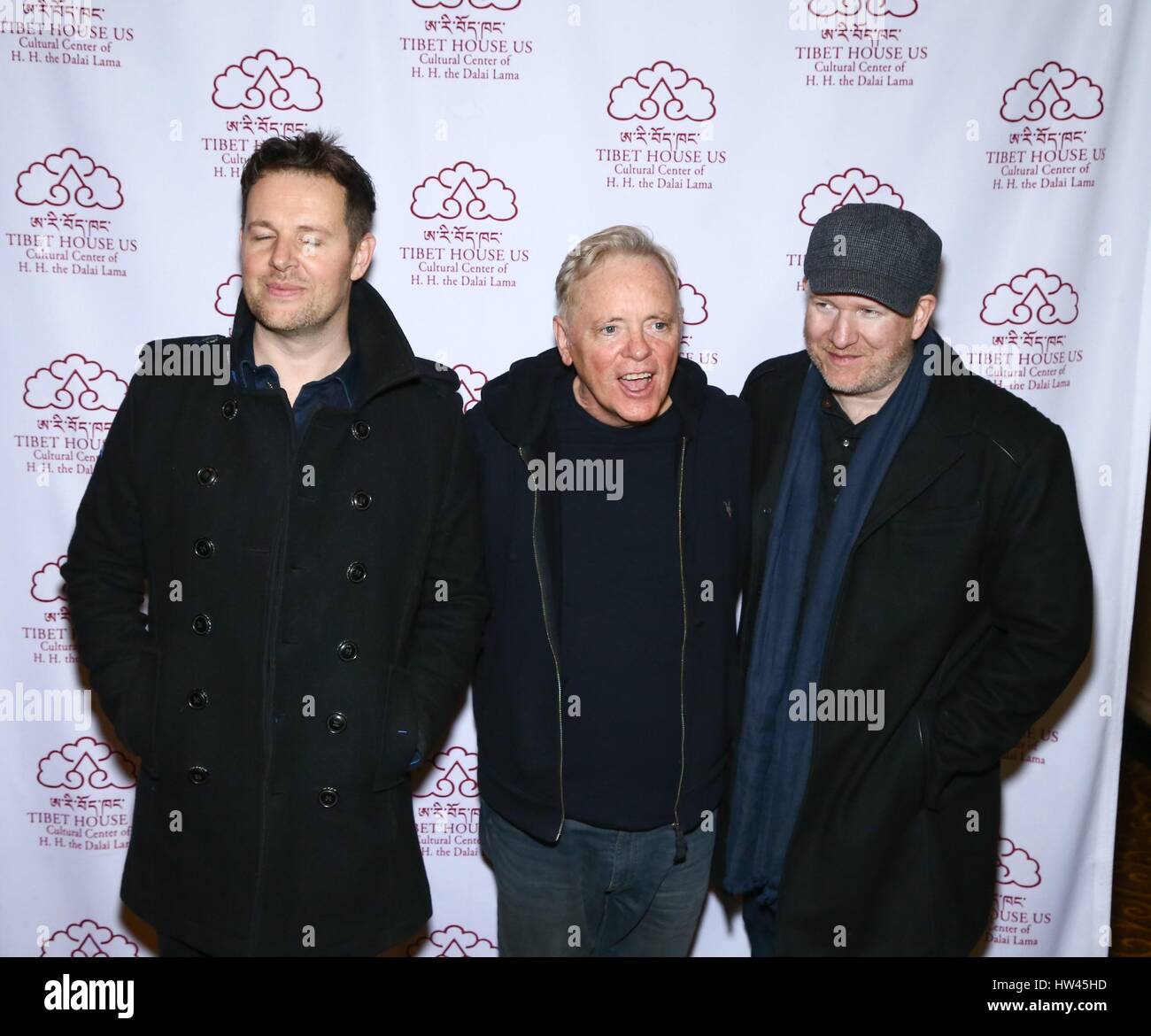 New York, NY, USA. 16th Mar, 2017. Phil Cunningham, Bernard Summer, Tom ...