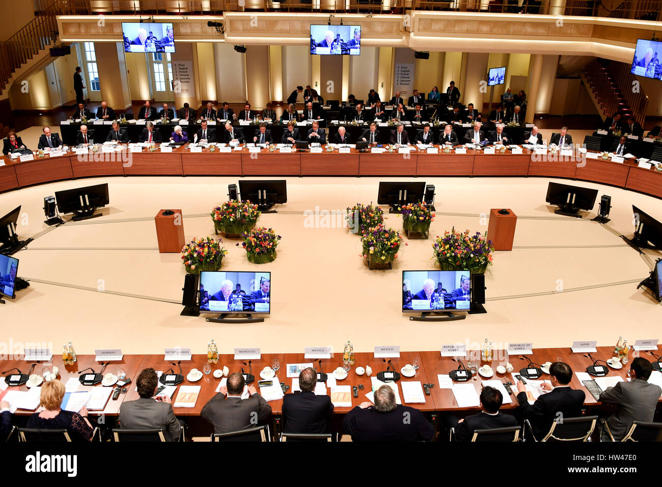 Baden-Baden, Germany. 17th Mar, 2017. G20 finance ministers and central ...
