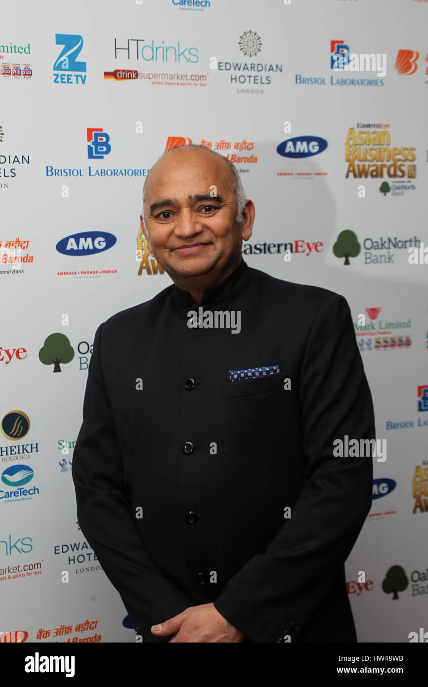 London, UK. 17th Mar, 2017. Actor Bhasker Patel posing for photos on ...