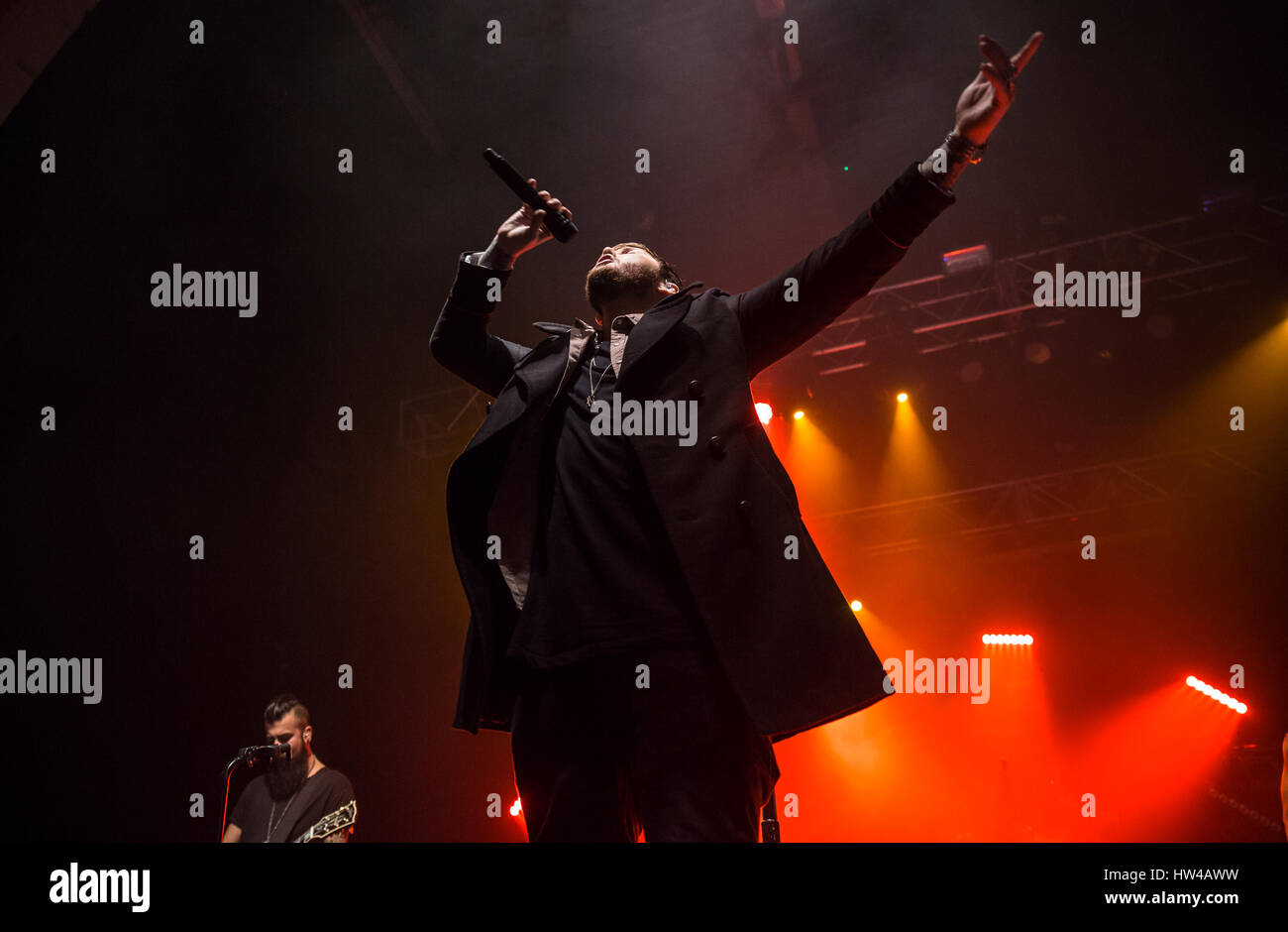 Bournemouth, UK. 17th March, 2017. James Arthur live at O2 Academy ...