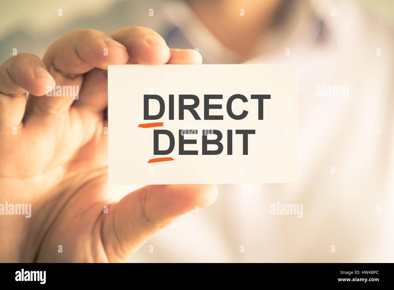 Direct debit symbol hi-res stock photography and images - Alamy