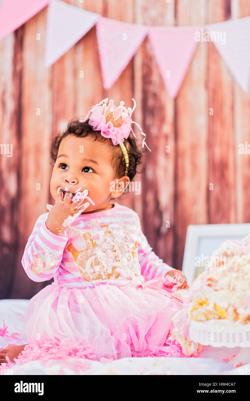 1st birthday cake hi-res stock photography and images - Alamy