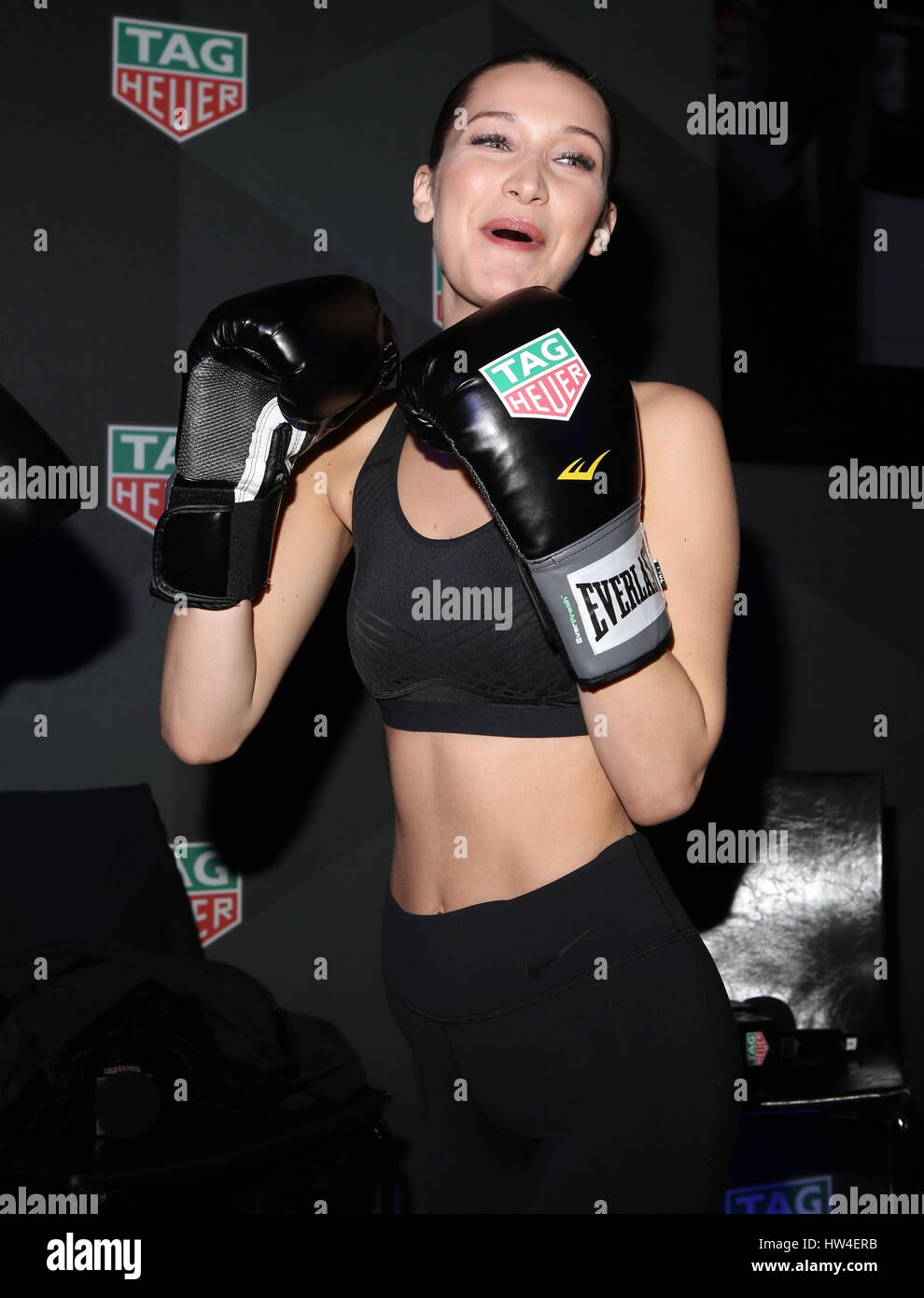 Bella Hadid is announced as the new face of luxury watch brand TAG ...