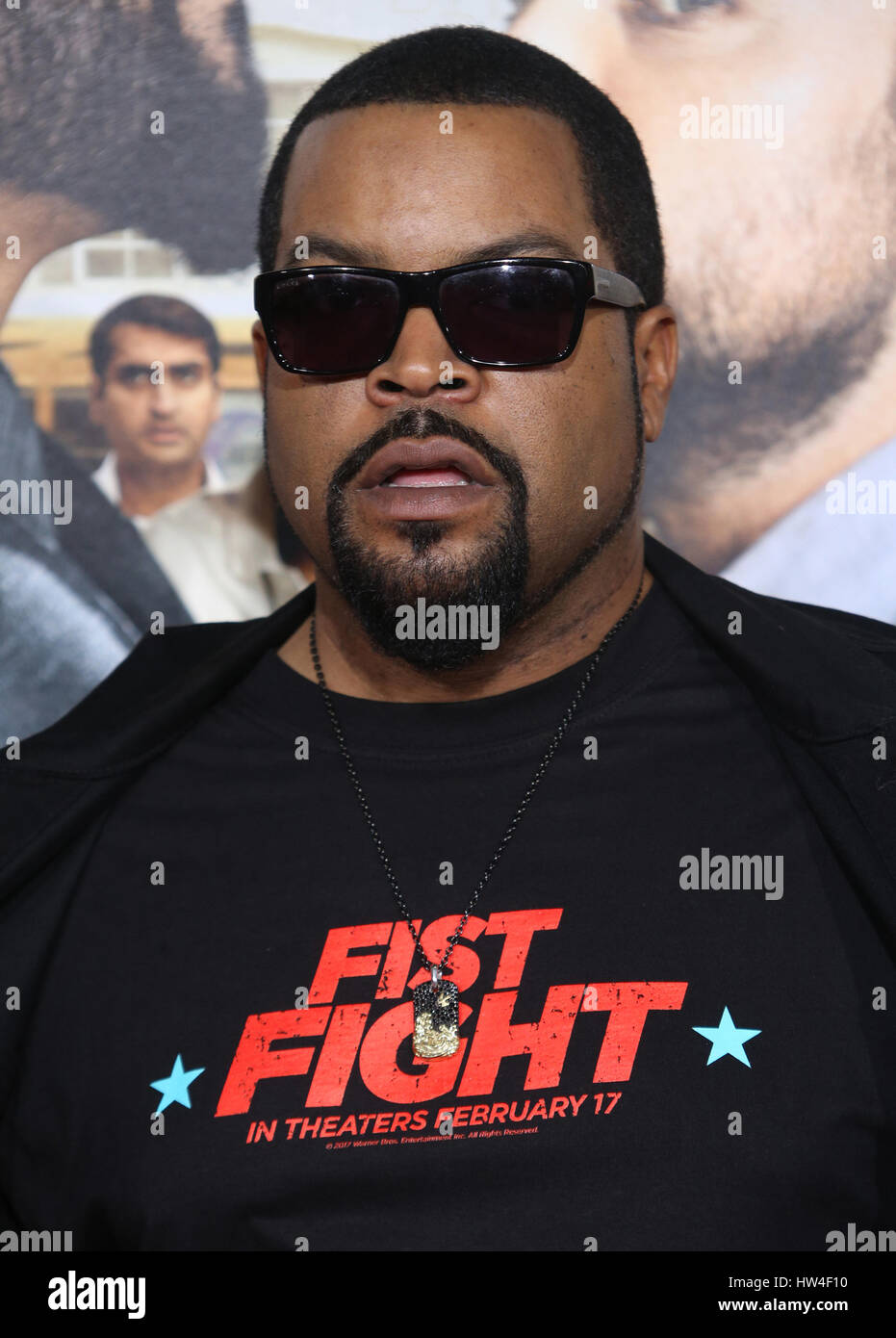 Premiere Of Warner Bros. Pictures' Fist Fight" Featuring: Ice Cube ...