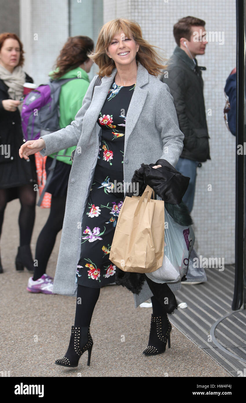 Kate Garraway outside ITV Studios Featuring: Kate Garraway Where ...