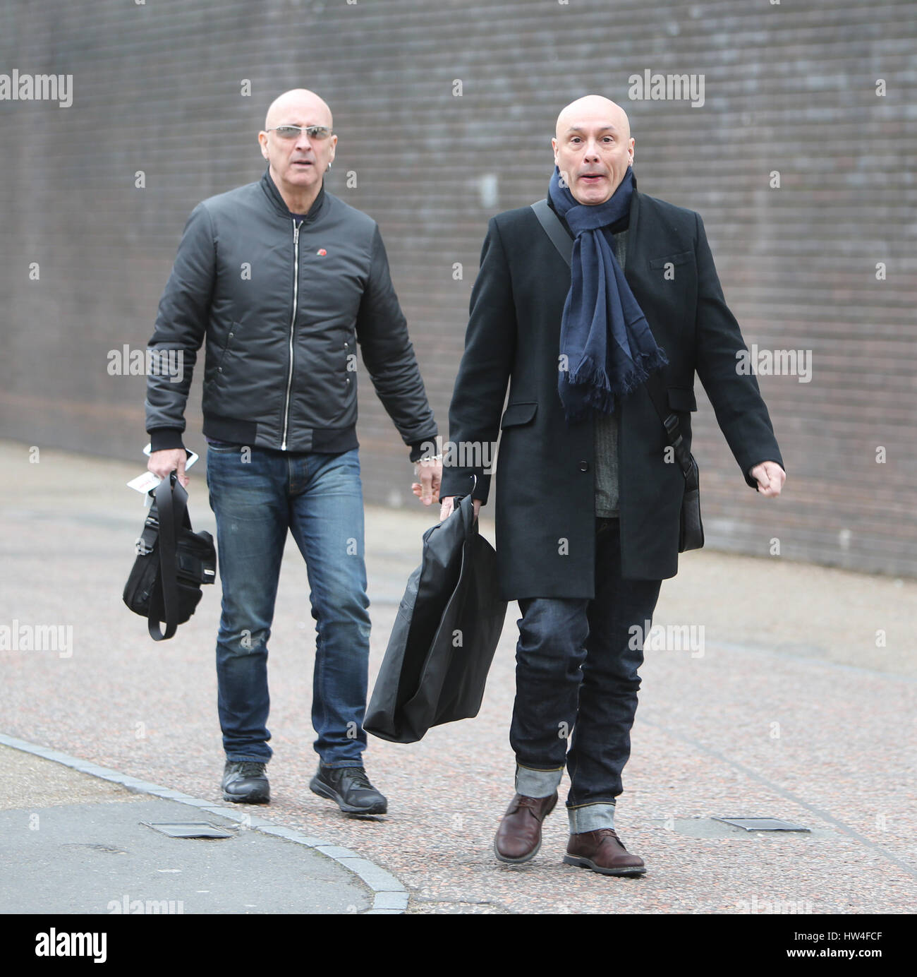 Right Said Fred outside ITV Studios Featuring: Right Said Fred Where ...
