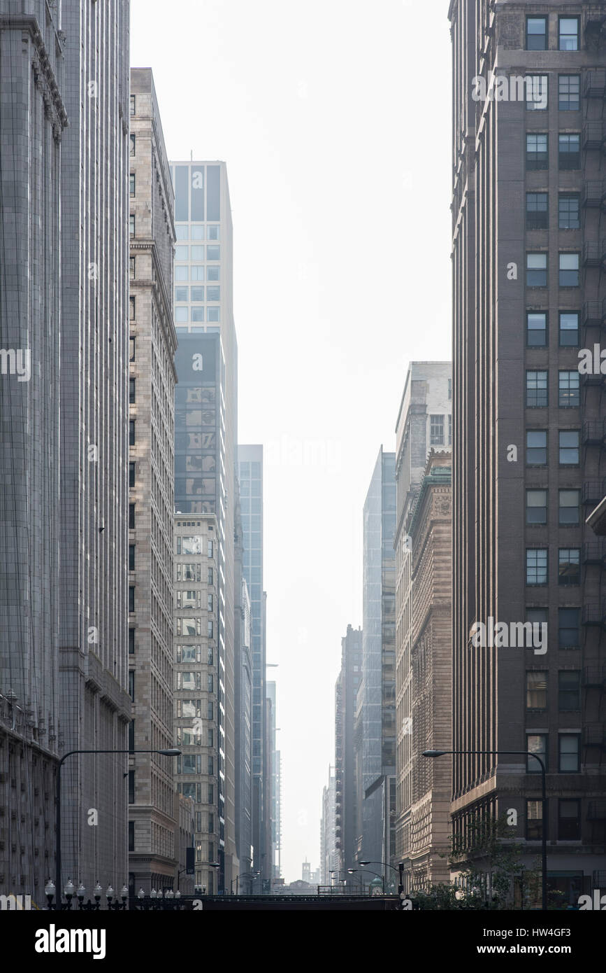 East Washington St, Chicago Stock Photo - Alamy