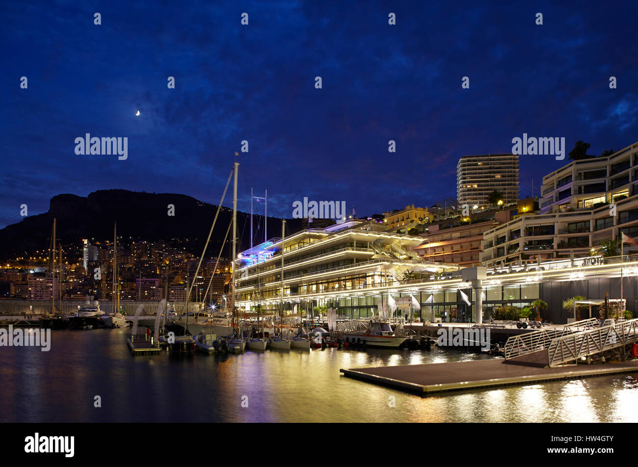 Yacht Club de Monaco, Monte Carlo Stock Photo - Alamy