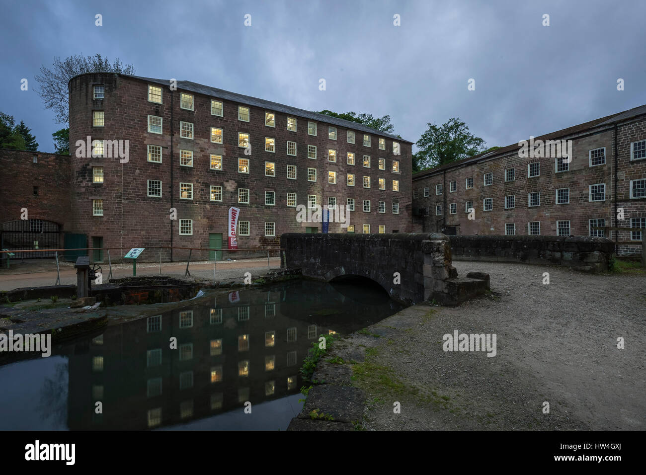 Cromford mill hi-res stock photography and images - Alamy