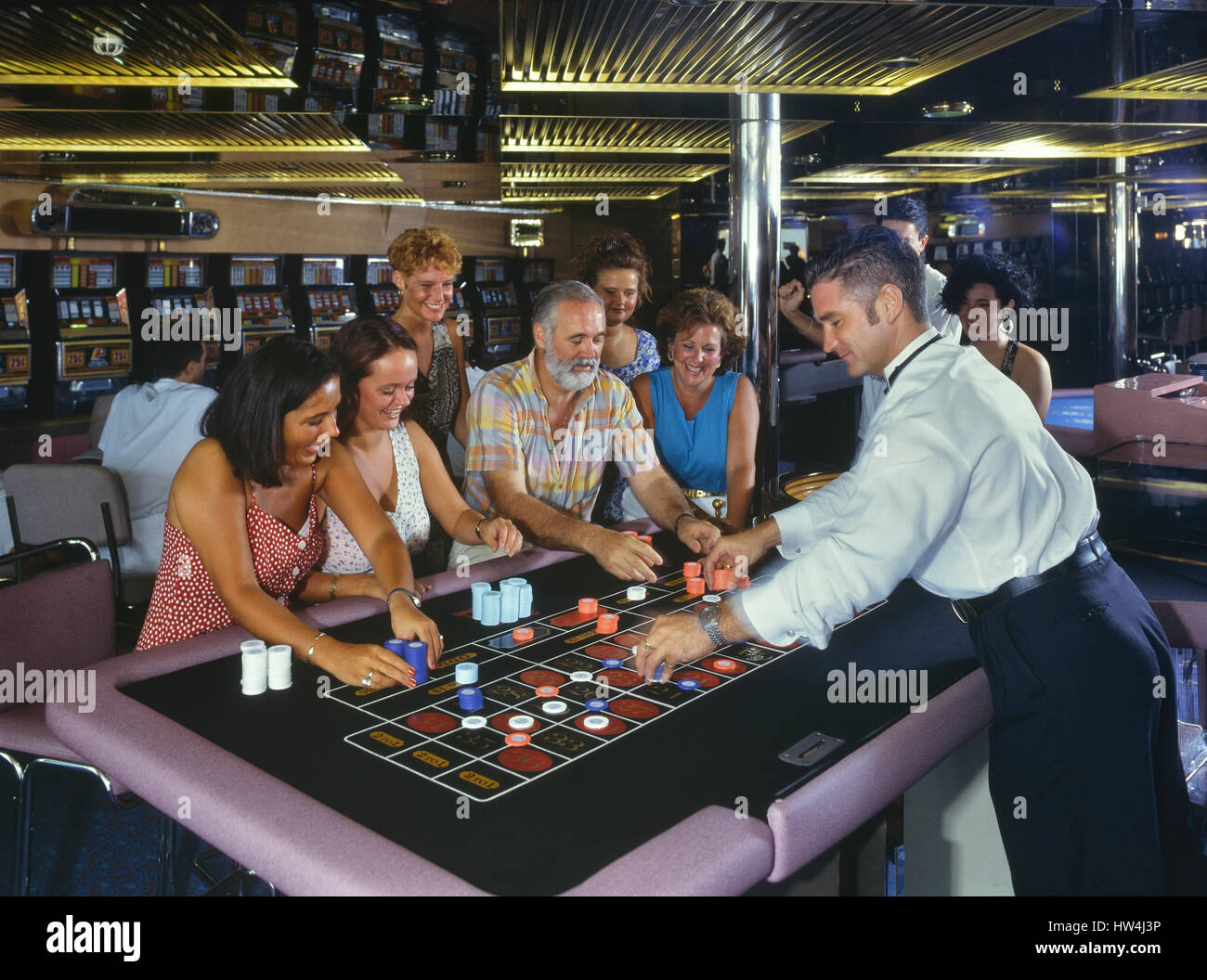 Cruise ship gaming hi-res stock photography and images - Alamy