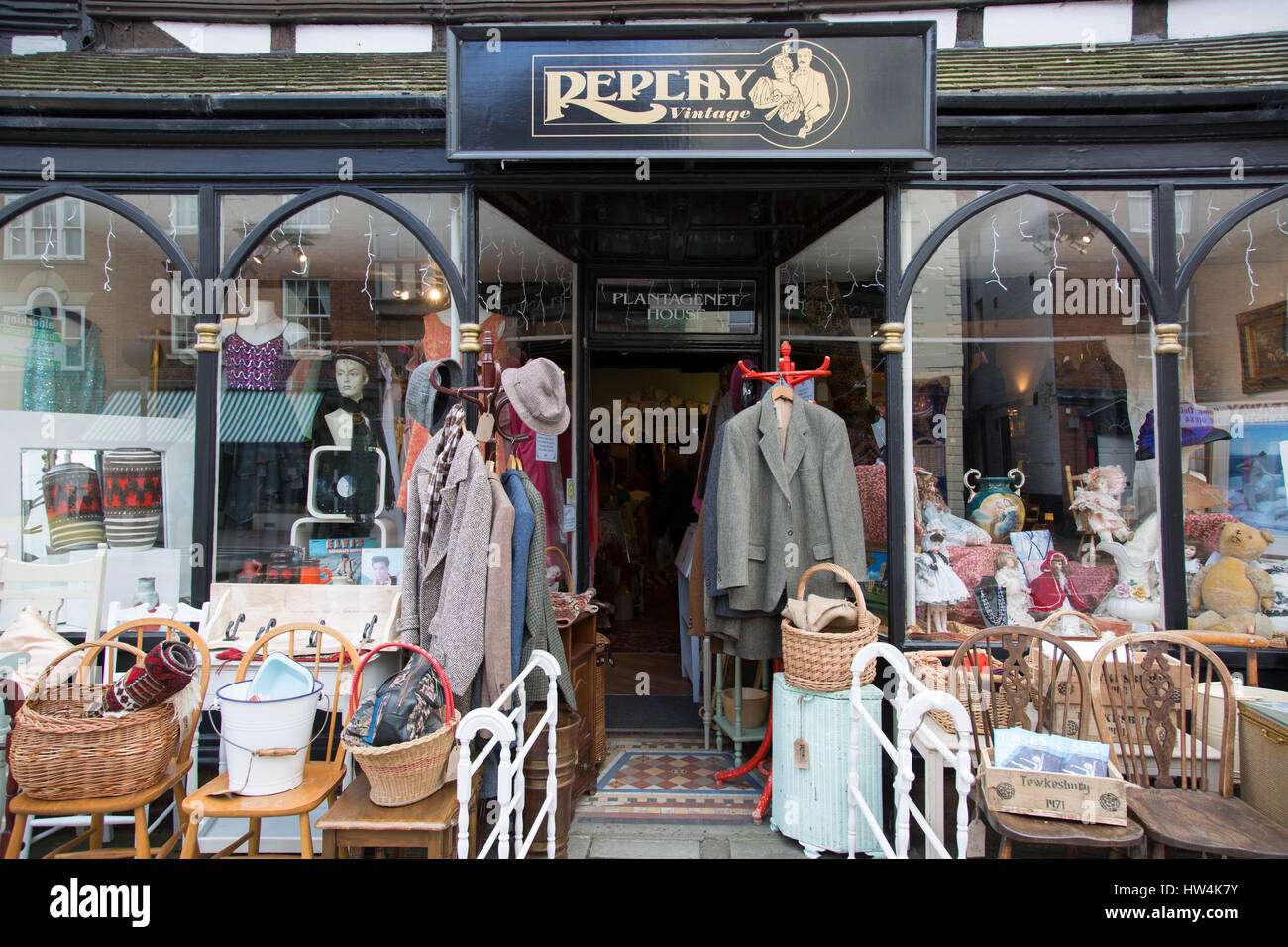 Entrance facade clothes shop facade england british english hi-res ...