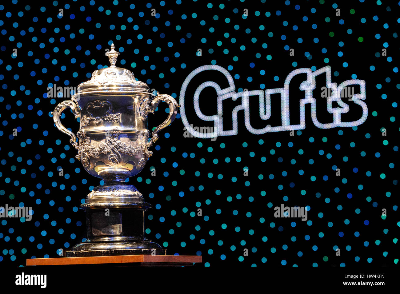 The Crufts trophy Stock Photo - Alamy