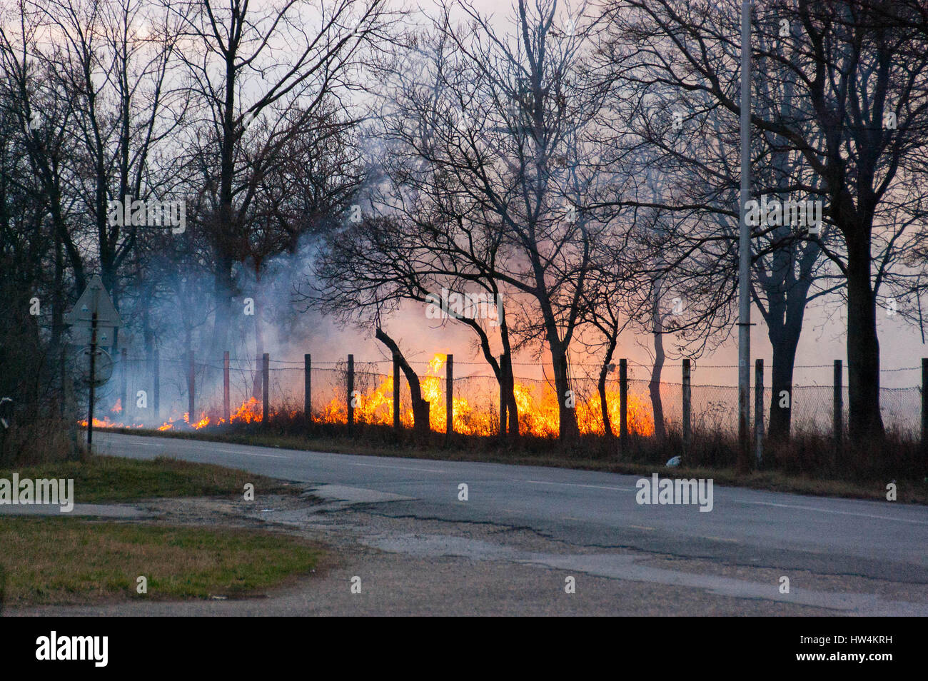 Burning barracks hi-res stock photography and images - Alamy