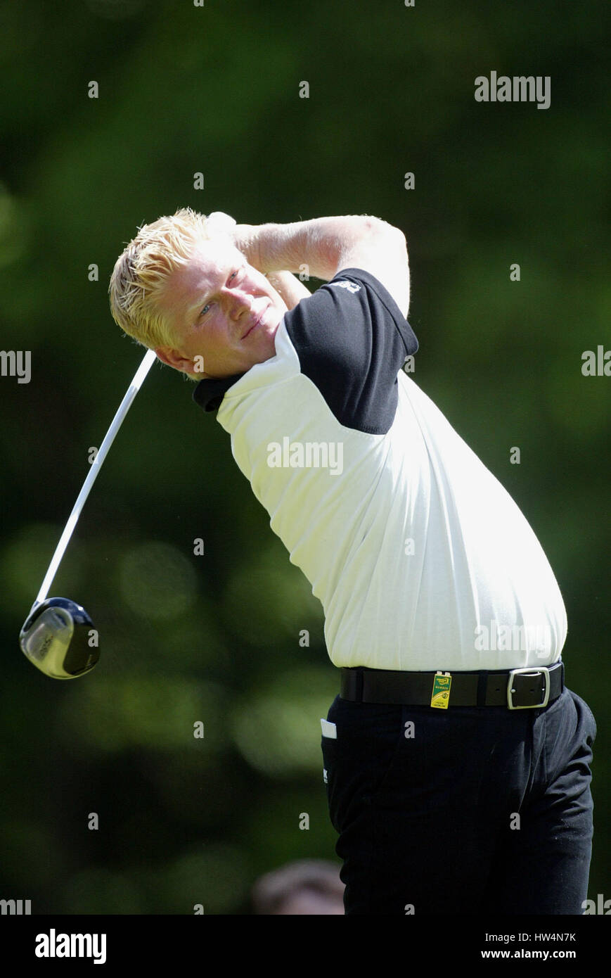 PETER HEDBLOM SWEDEN WENTWORTH CLUB VIRGINIA WATER SURREY 25 May 2003 ...
