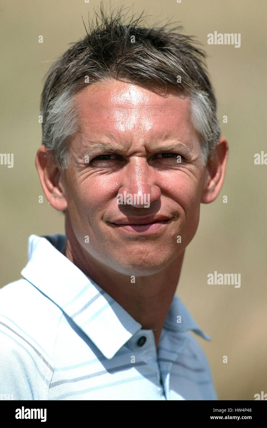 GARY LINEKER BBC PRESENTER ROYAL ST. GEORGE'S SANDWICH KENT 20 July ...