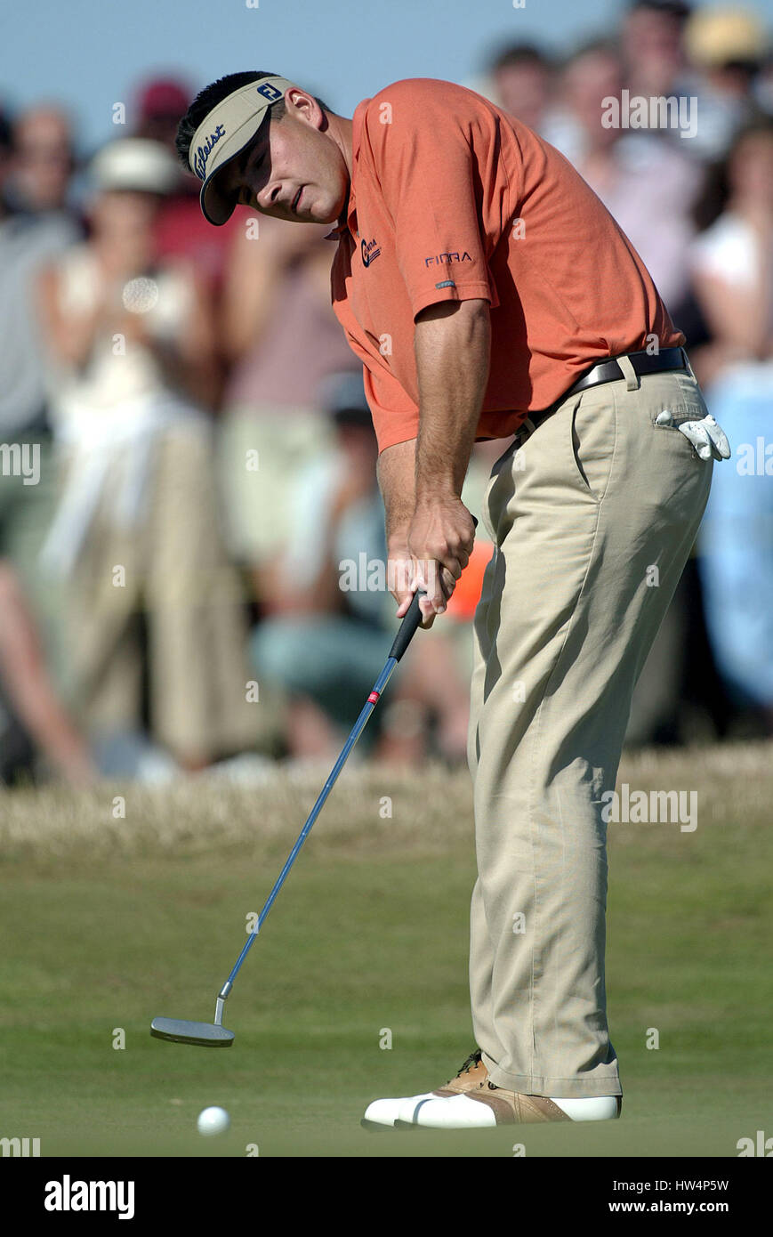 BEN CURTIS OPEN CHAMPION 2003 ROYAL ST. GEORGE'S SANDWICH KENT 20 July ...