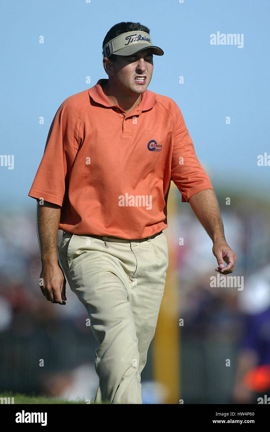 BEN CURTIS WALKS DOWN THE 18TH OPEN CHAMPION 2003 ROYAL ST. GEORGE'S ...
