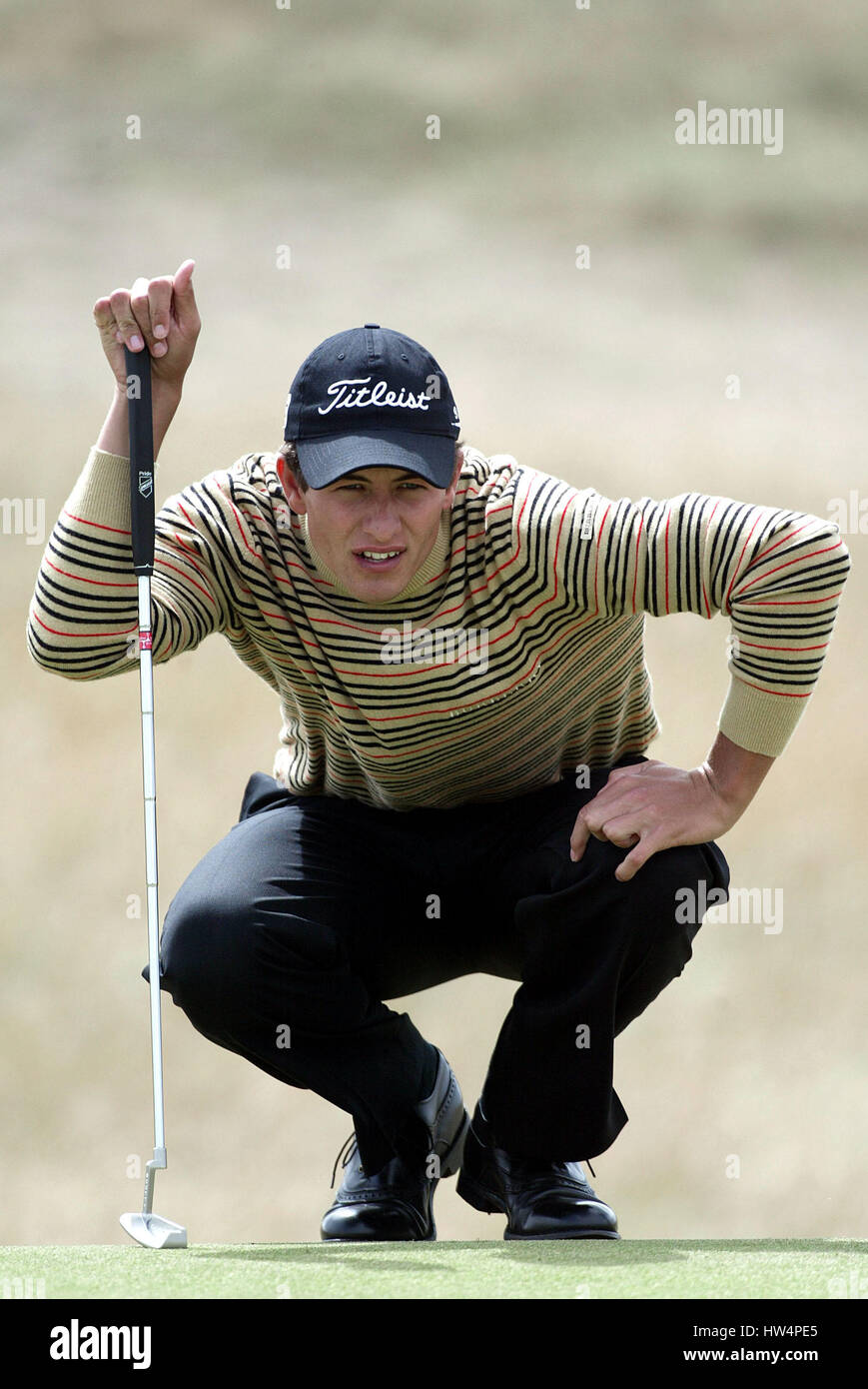 ADAM SCOTT AUSTRALIA ROYAL ST. GEORGE'S SANDWICH KENT 17 July 2003 ...