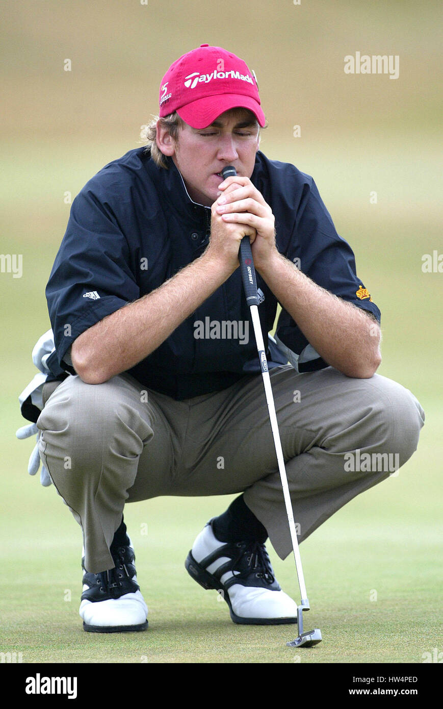 IAN POULTER ENGLAND ROYAL ST. GEORGE'S SANDWICH KENT 17 July 2003 Stock ...