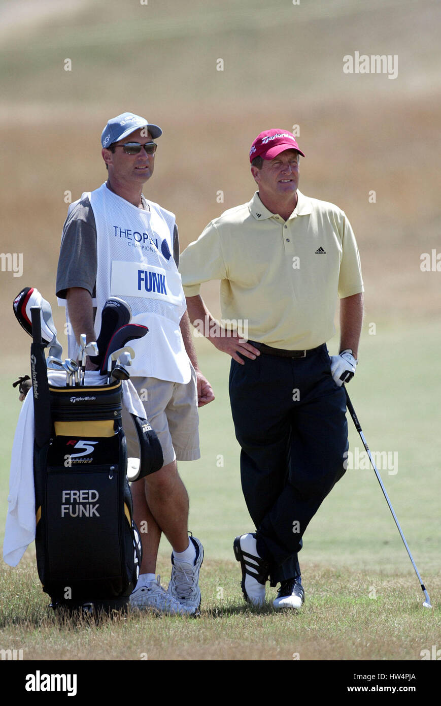 FRED FUNK USA ROYAL ST. GEORGE'S SANDWICH KENT 18 July 2003 Stock Photo ...