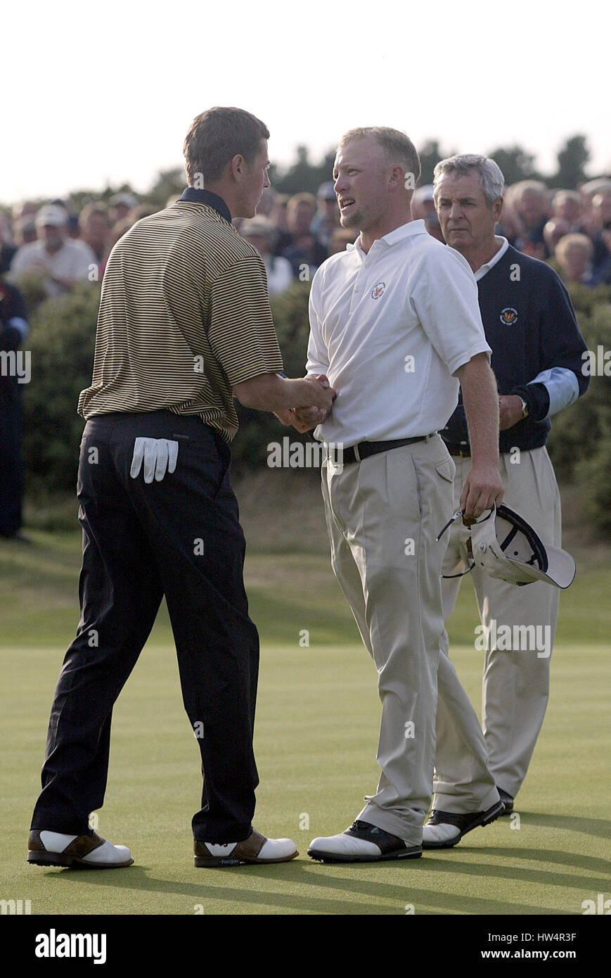 MICHAEL SKELTON ADAM RUBINSON THE WALKER CUP 2003 GANTON GOLF CLUB ...
