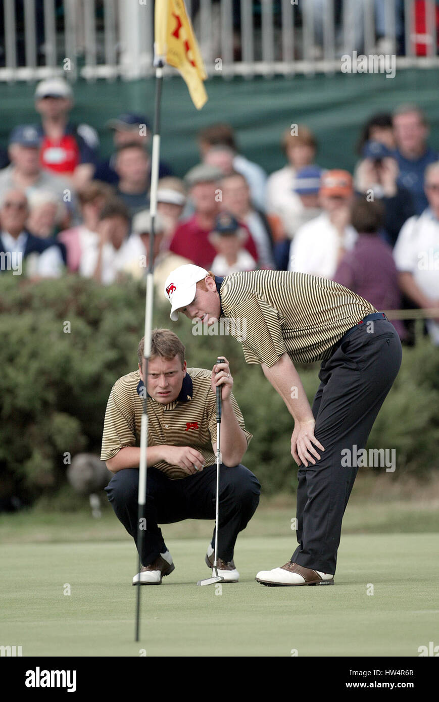 STUART WILSON & DAVID INGLIS GB & IRELAND WALKER CUP GANTON GOLF CLUB ...