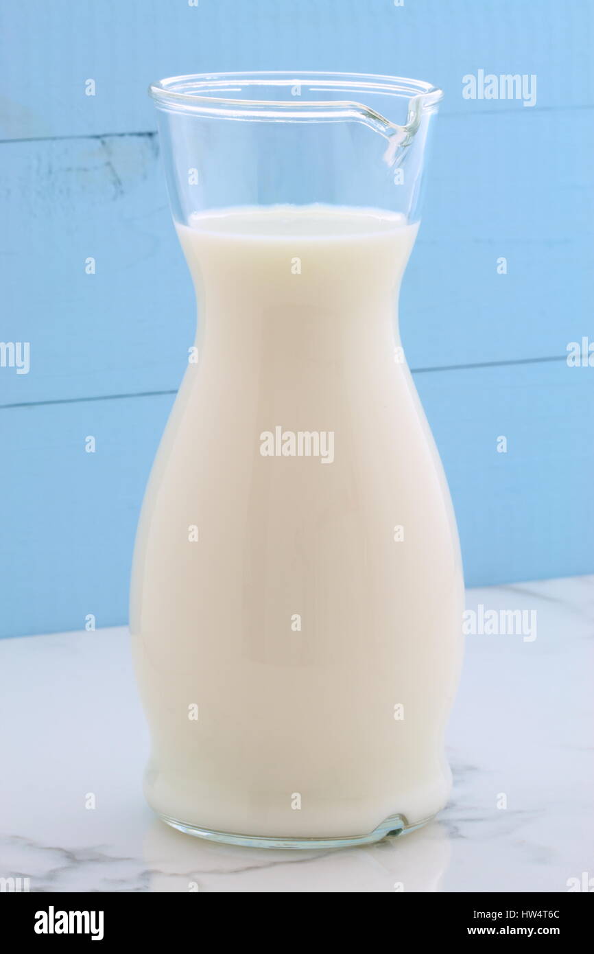 Delicious fresh milk, one of the primary sources of nutrition on ...