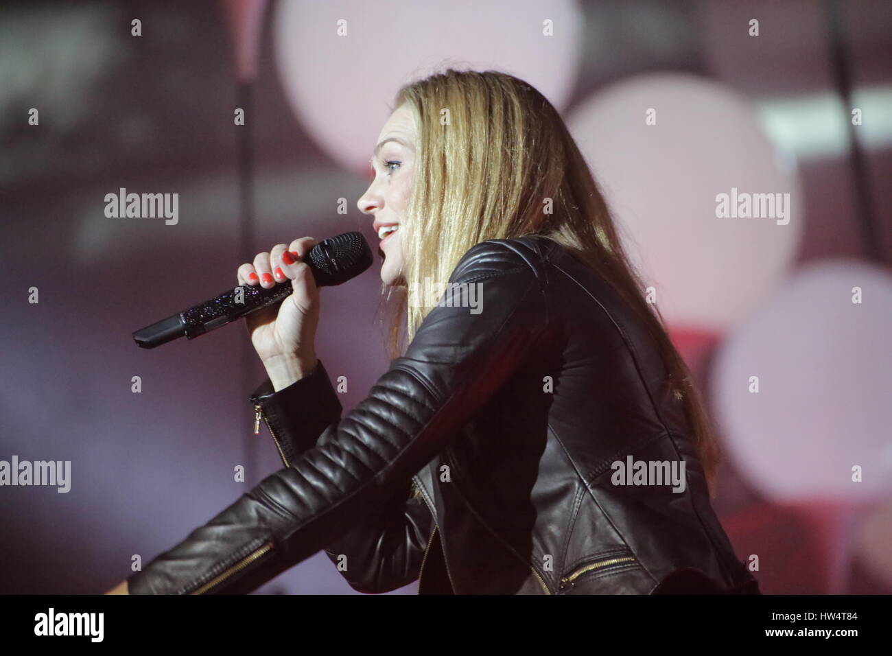 Berlin, Germany, November 9th, 2014: Band Silly performs live on stage ...