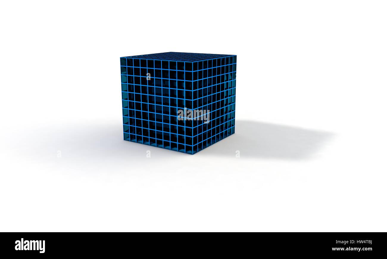 Cube model hi-res stock photography and images - Alamy