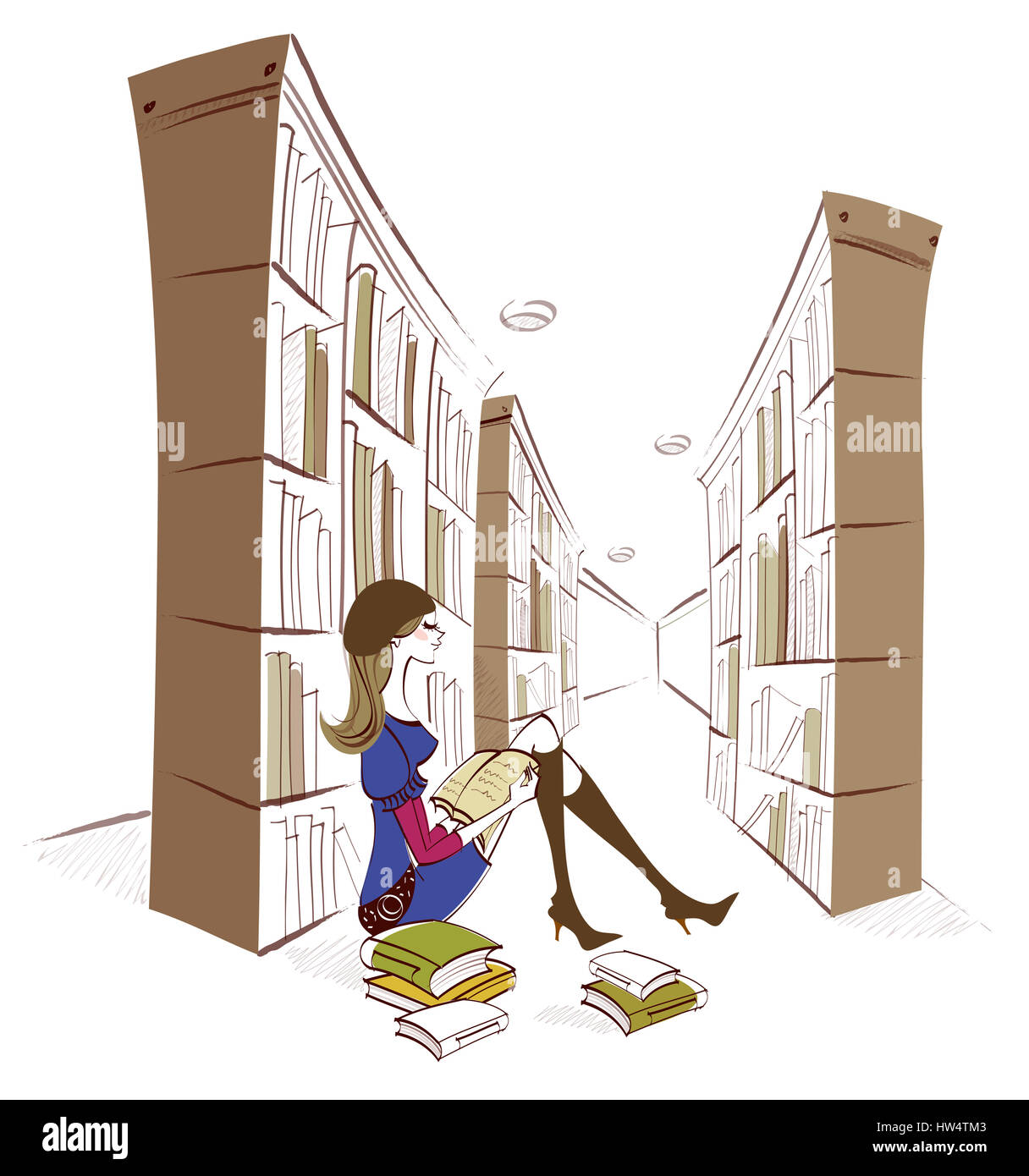 book,boot,brown hair,cartoon,casual clothing,clipart,color,colour,color ...