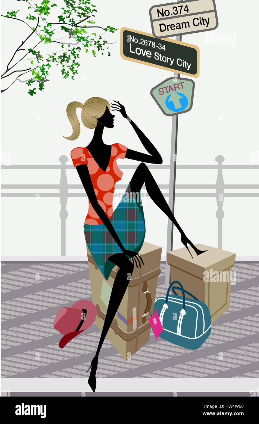 blond hair,boredom,cartoon,casual clothing,clipart,color,colour,color ...